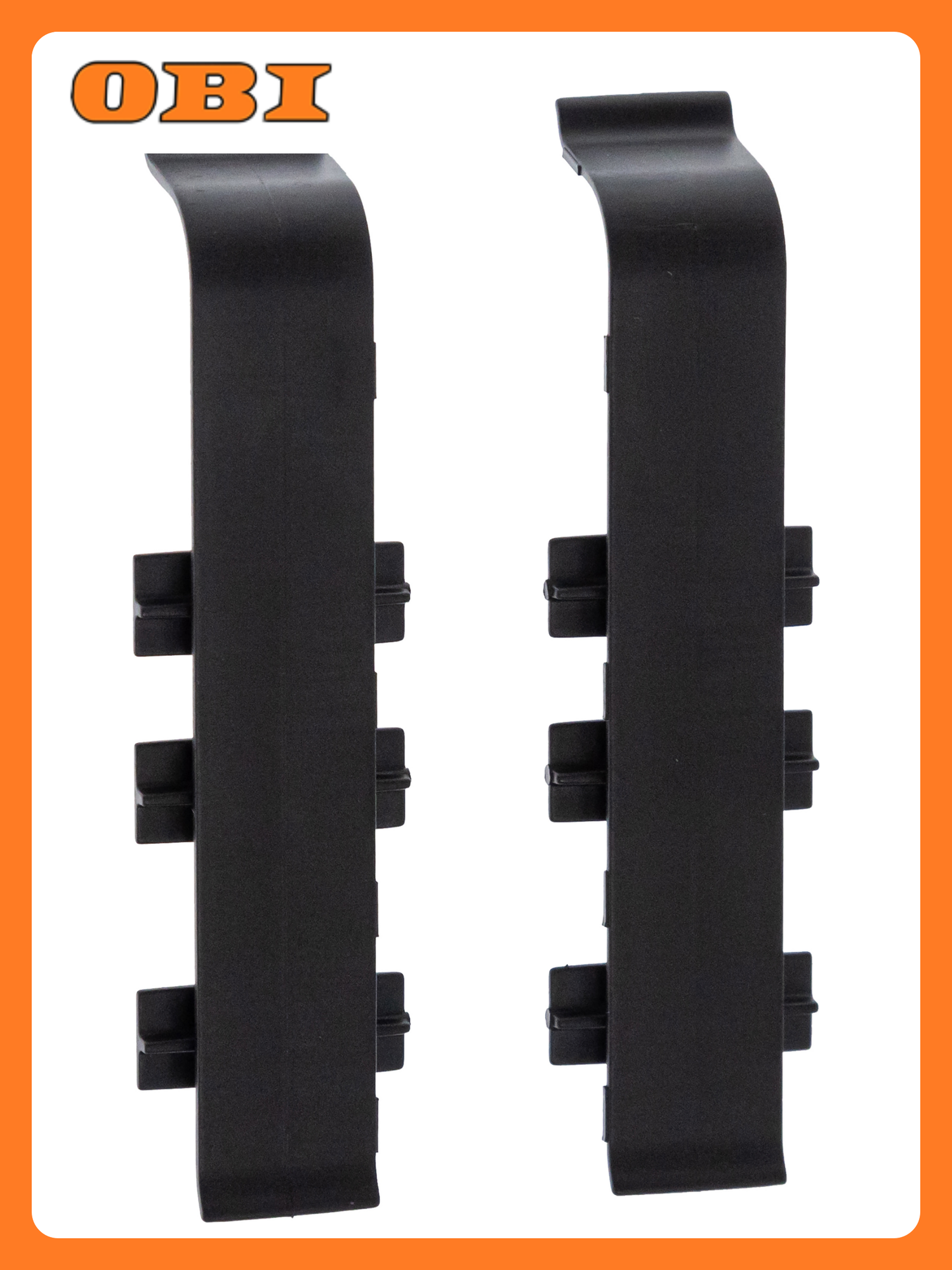 Соеднитель 76мм QVANT 2шт Q11 ДУБ черный