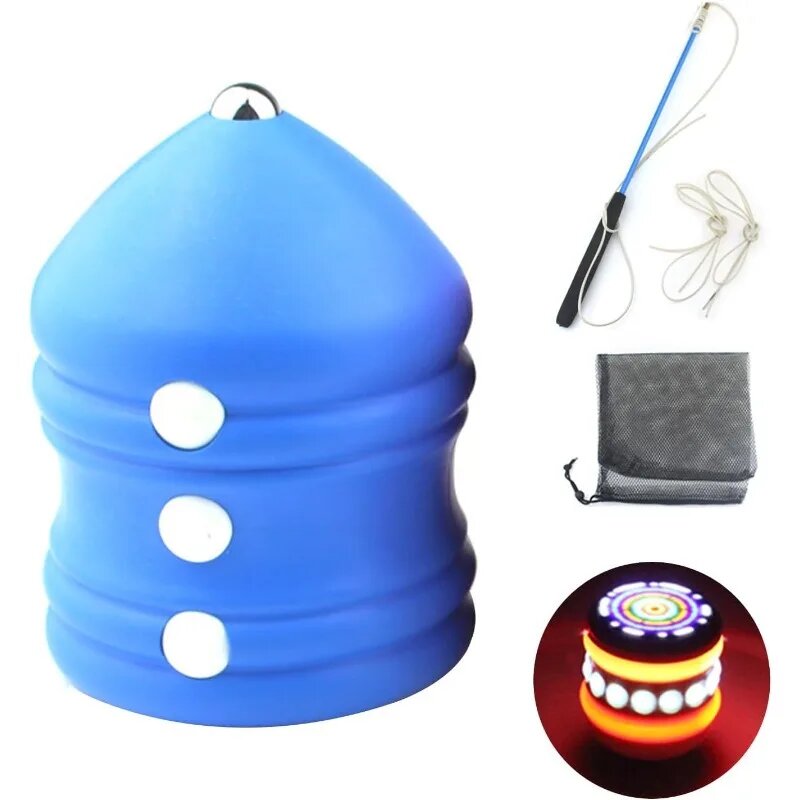 Китайские волчки с подсветкой Синий, Синий