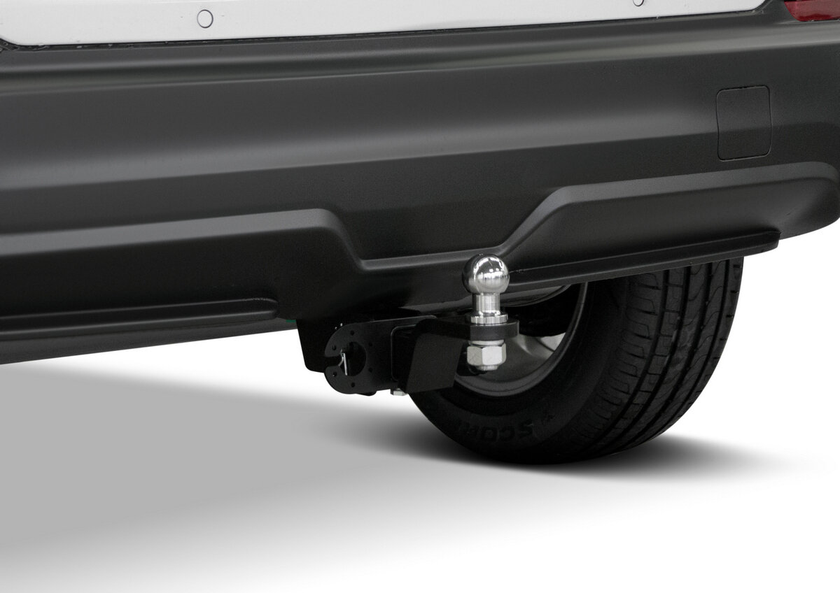 Фаркоп под квадрат c электрикой Smart для Nissan Qashqai I, II поколение 2006-2019 2019-н. в, шар E, 1500/75 кг, F.4111.002