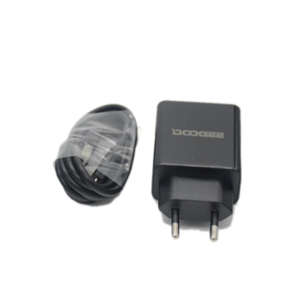 Адаптер переменного тока Doogee S88 Pro, зарядное устройство с европейской вилкой, charger and cable