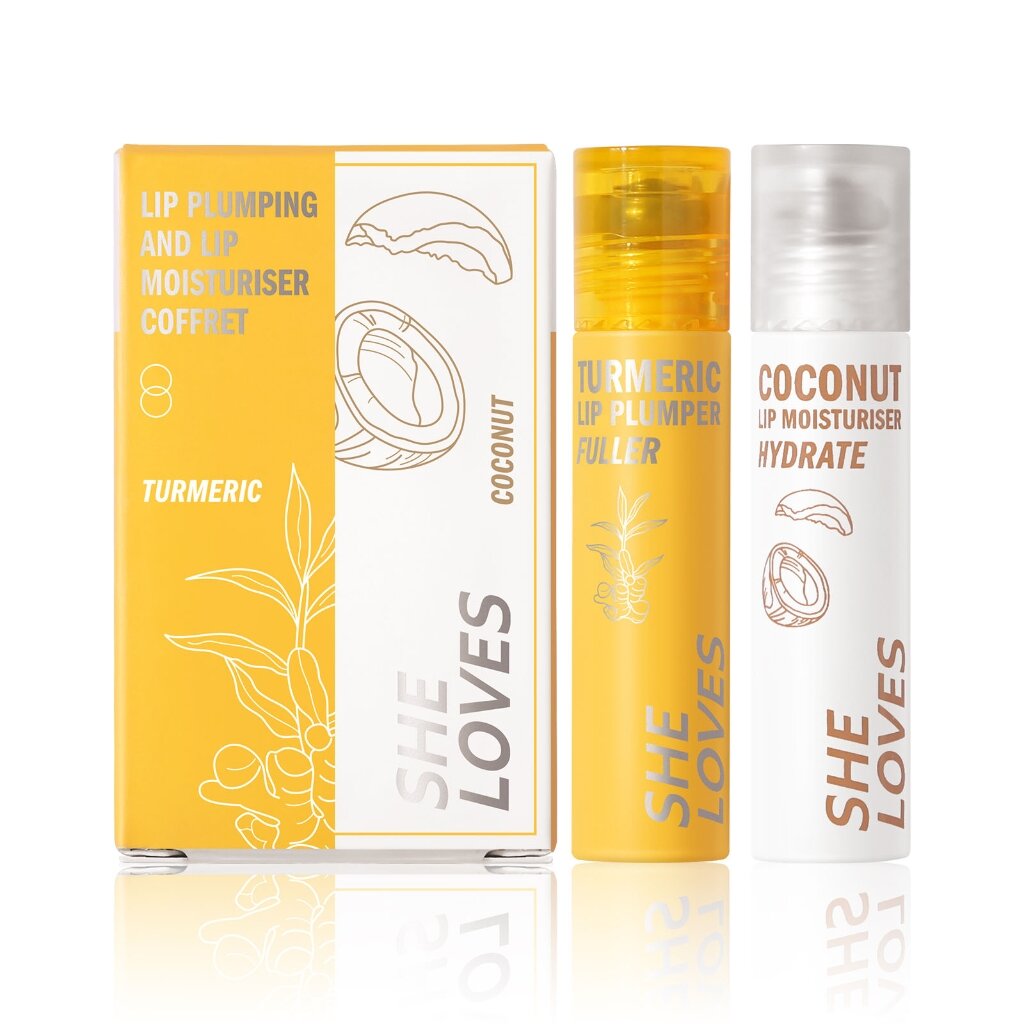 Бальзам Для Увеличения Объема Губ С Куркумой Увлажняющий Полупрозрачный Блеск Для Губ Кокосовый Макияж