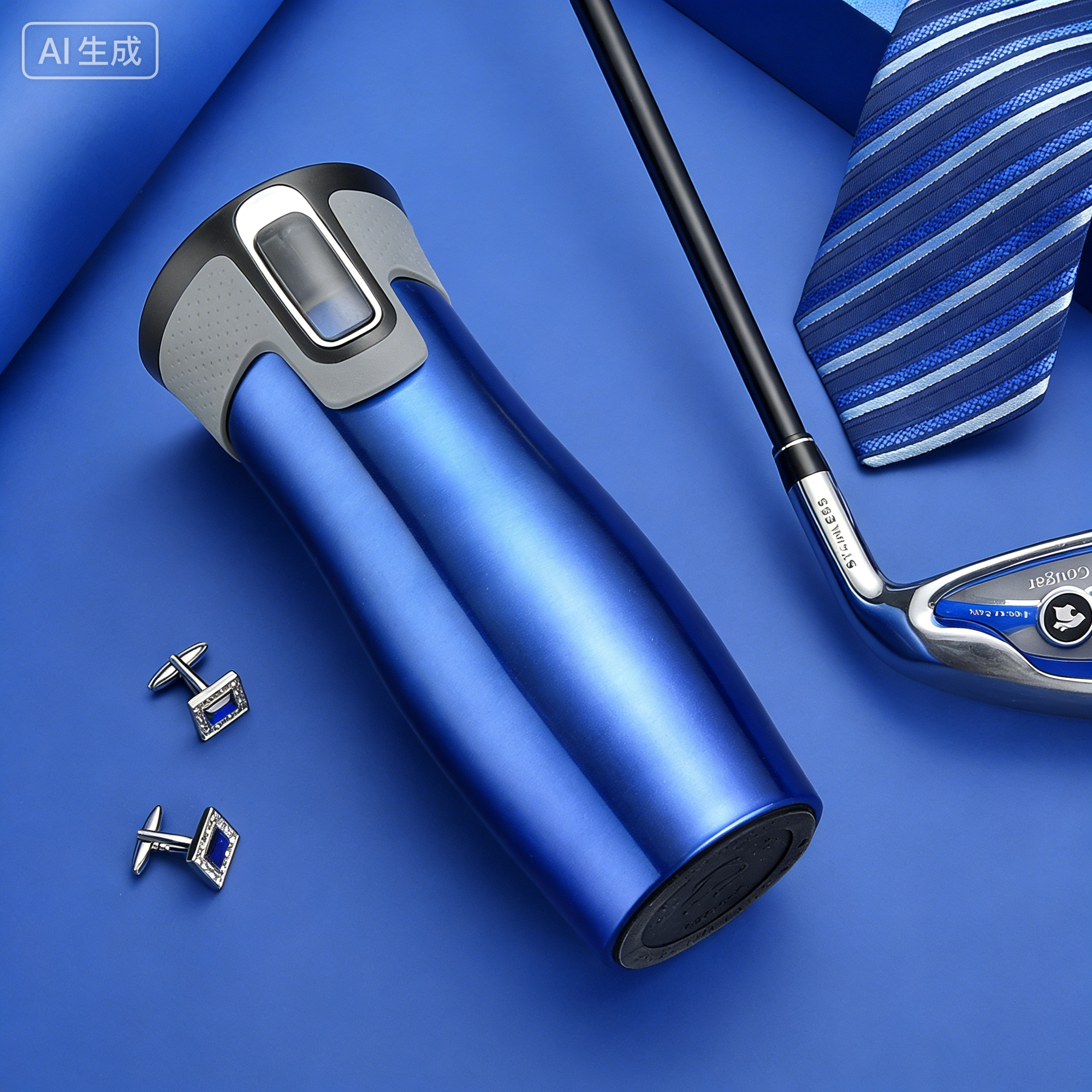 Автокружка "Contigo", 0,45 л, blue, для путешествийblue, для путешествий