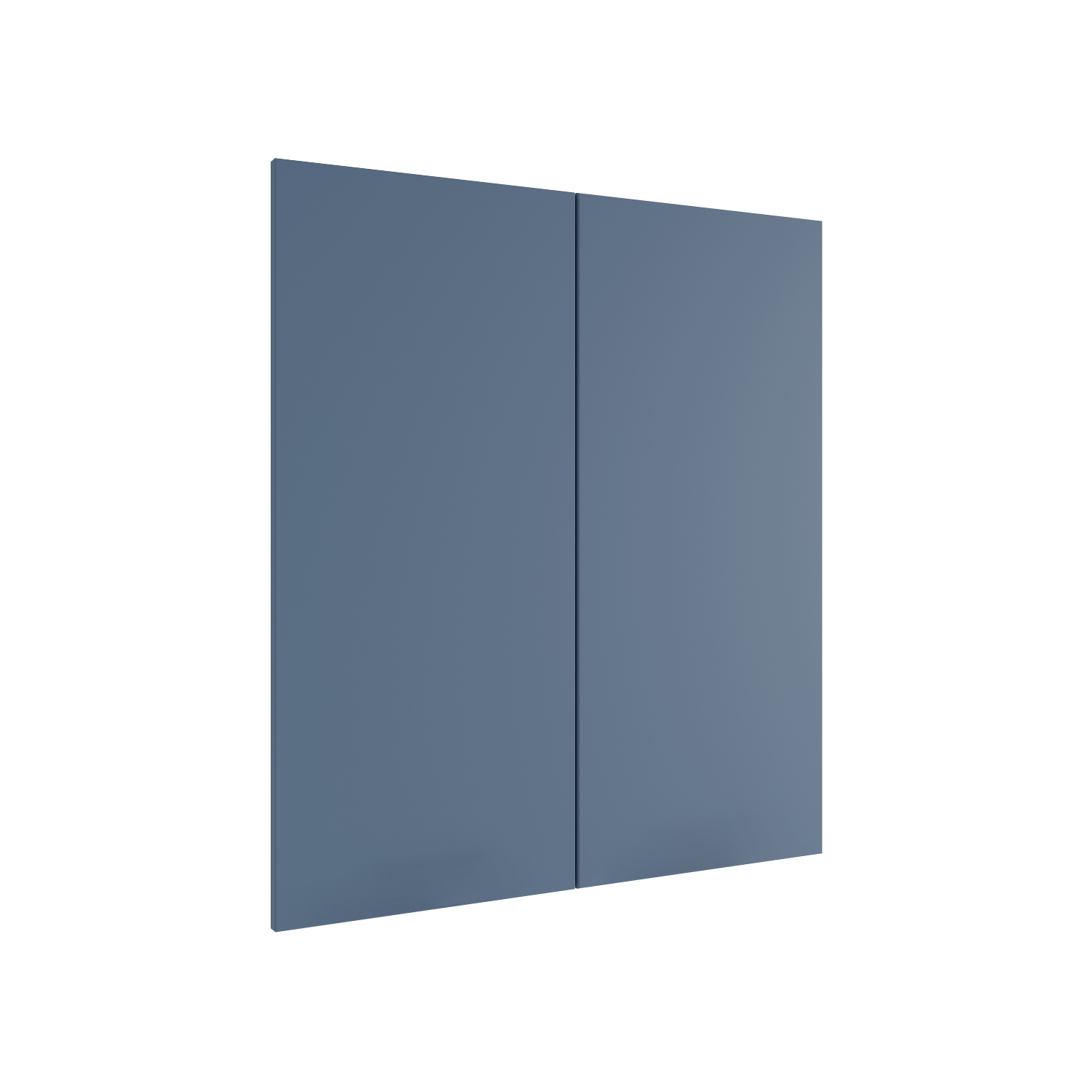 Кухонный фасад 80х90 (двери на шкаф навесной), Лазурь софт, МДФ