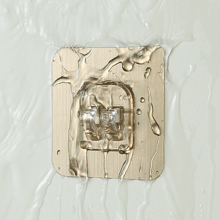 Матовая золотистая клеевая лента 7x7см только для декоративных креплений в доме