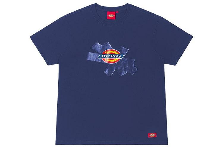 Футболка унисекс Dickies 9705316 темно-синяя S EU