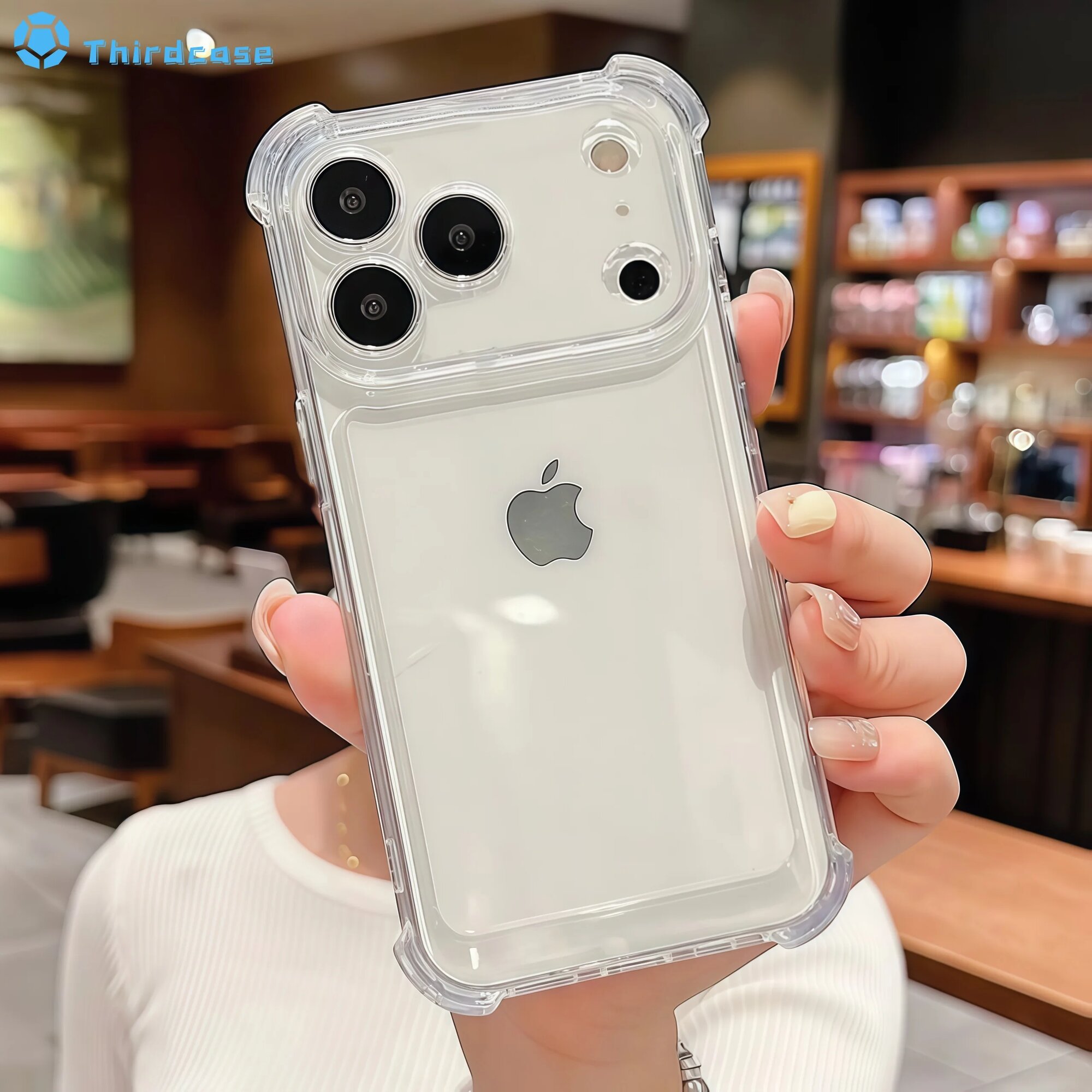 Чехол для iPhone 16 Pro Max силиконовый противоударный