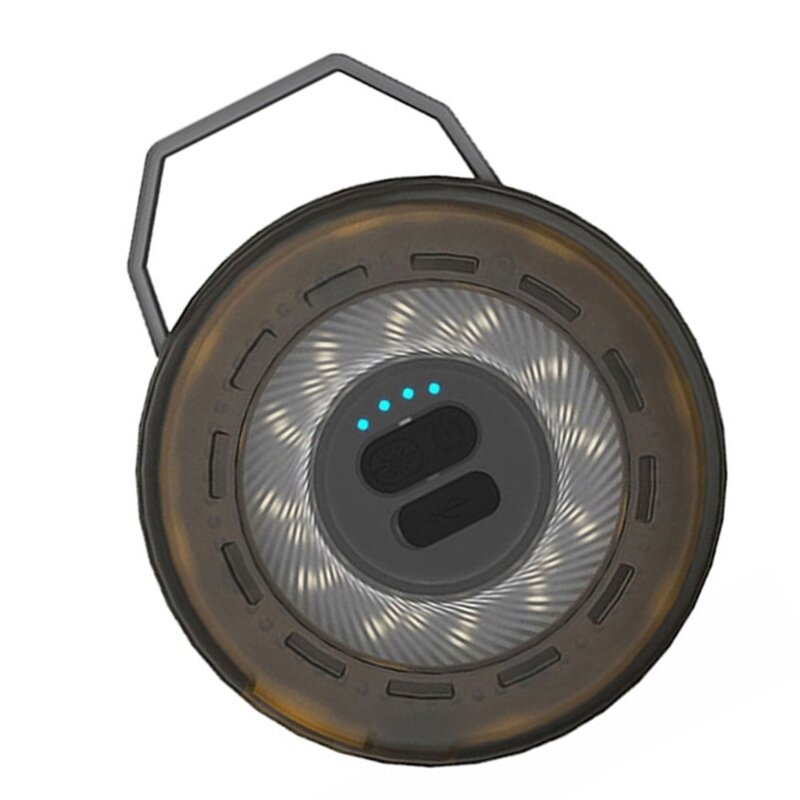 33-Футовая Светодиодная Гирлянда Для Кемпинга С 3 Режимами Освещения Type C Перезаряжаемая Для Украшения Вечеринки На открытом воздухе В помещении