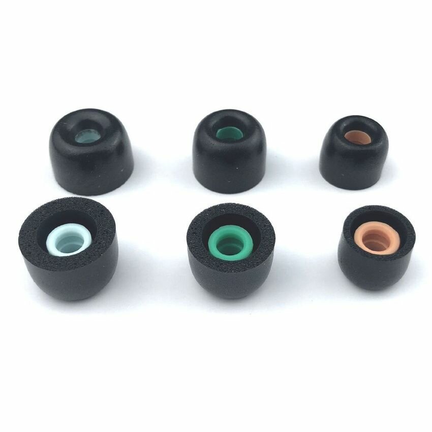 Сменные пенные амбушюры для for B&O Beoplay E8 EX EQ Губка памяти Затушевка для ушей фитинги (3 пары, размер S, M, L)