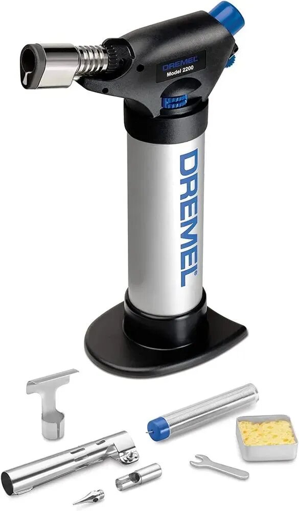Лампа паяльная Dremel VersaFlame 2200-5, 1200 градусов, 34 мл (F0132200JD)