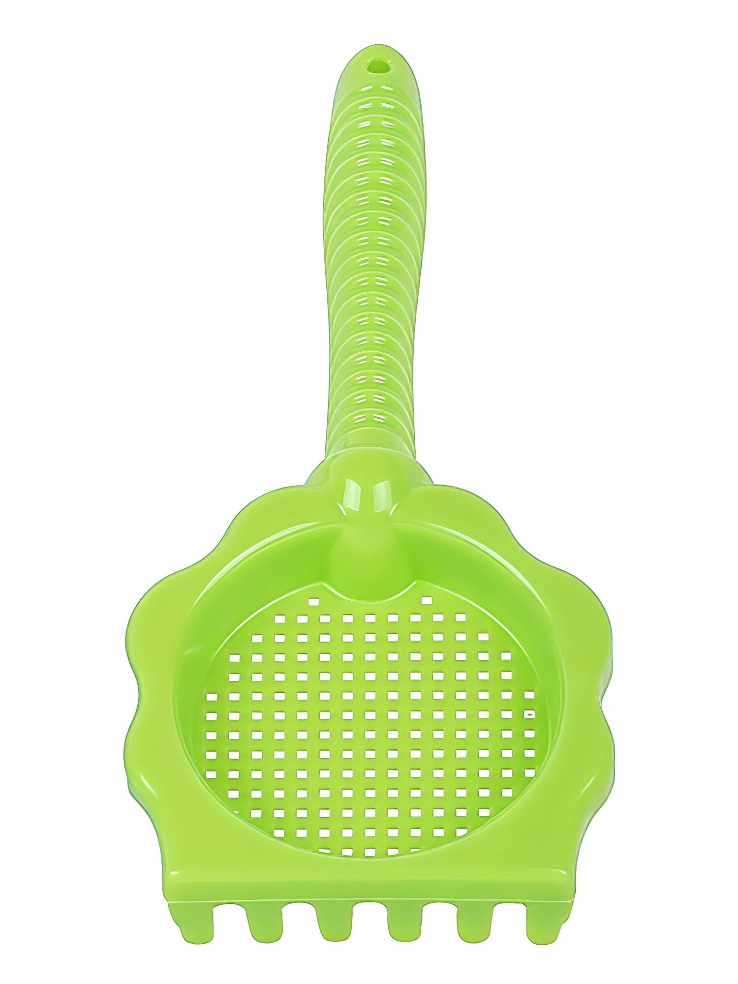 Детские грабли-ситечко для песочницы, маленькие пластиковые мини-грабельки для игры в песке, 25 см