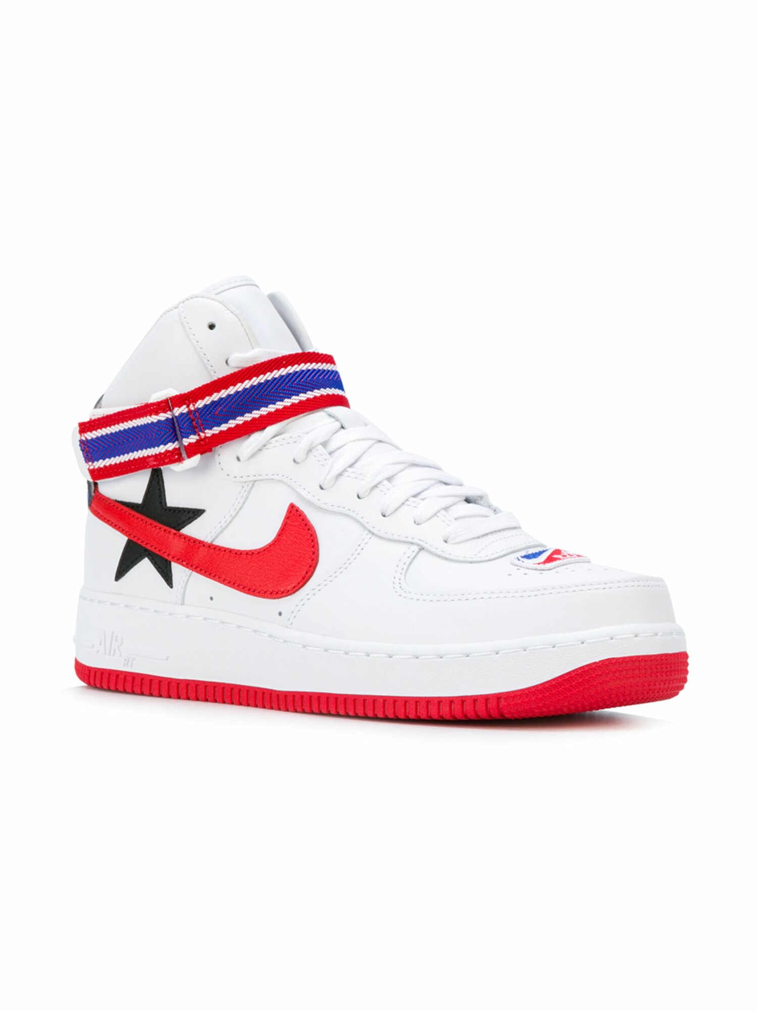Кроссовки NIKE Air Force 1 High, размер 11.5 US, серебристый — фото 1
