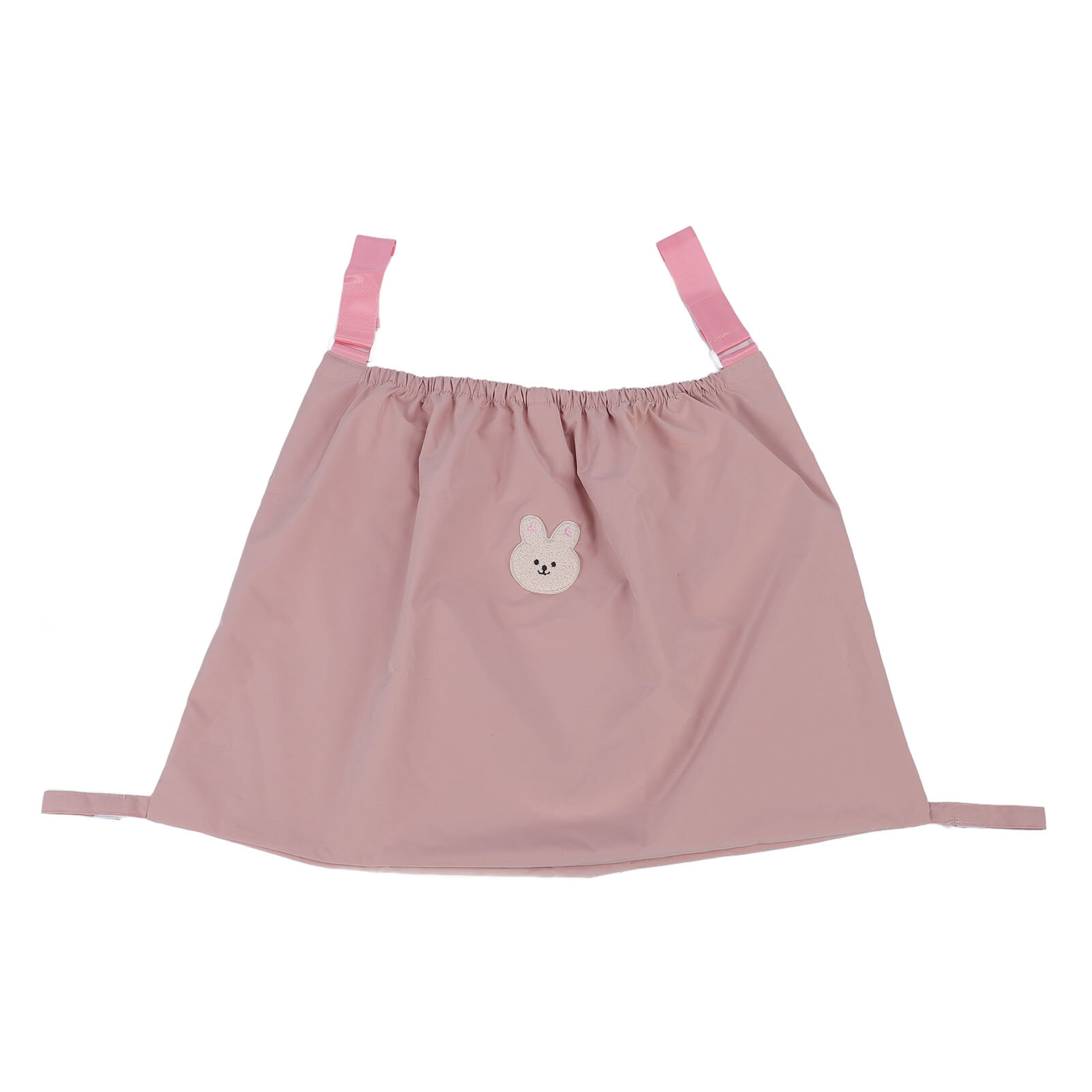 Подвесная сумка для хранения детской коляски, большая вместимость, бутылки, подгузники, органайзер для детской коляски на открытом воздухе, розовый