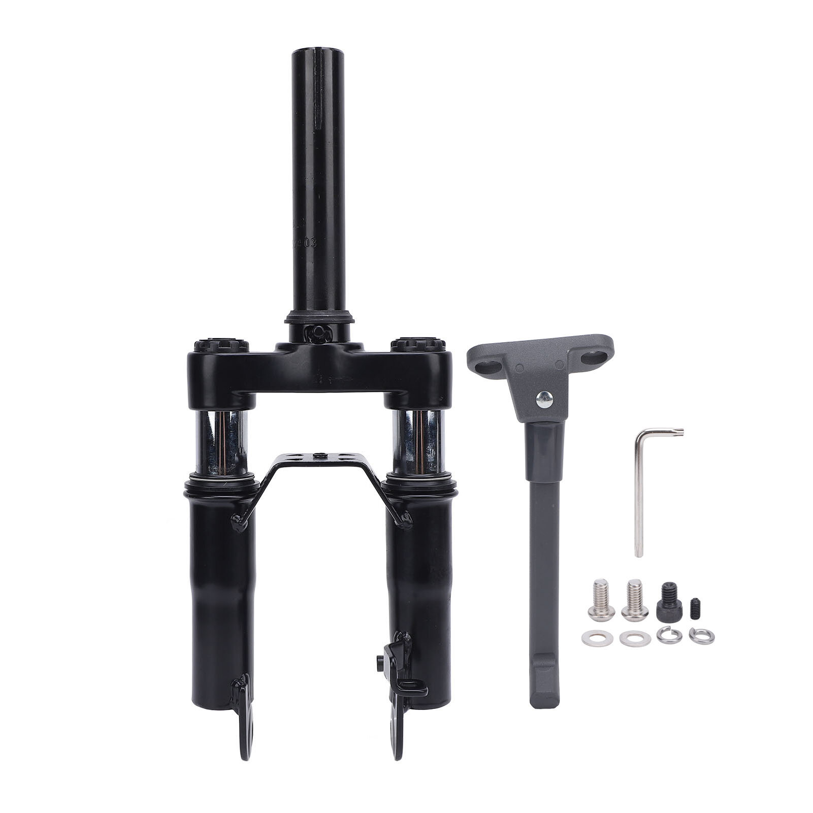 Амортизатор передней вилки с подножкой, из нержавеющей стали, для самоката G30 Max.