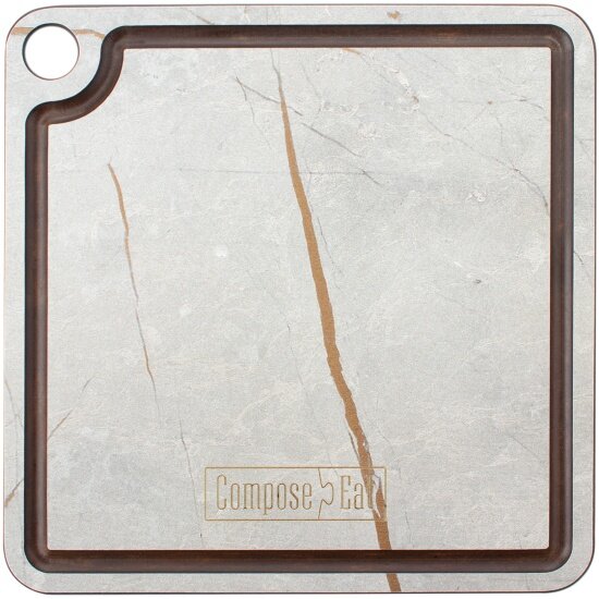 Подставка Composeeat под горячее/доска для сервировки, 18х18 см, композит, мрамор (PGM1740435KL6)