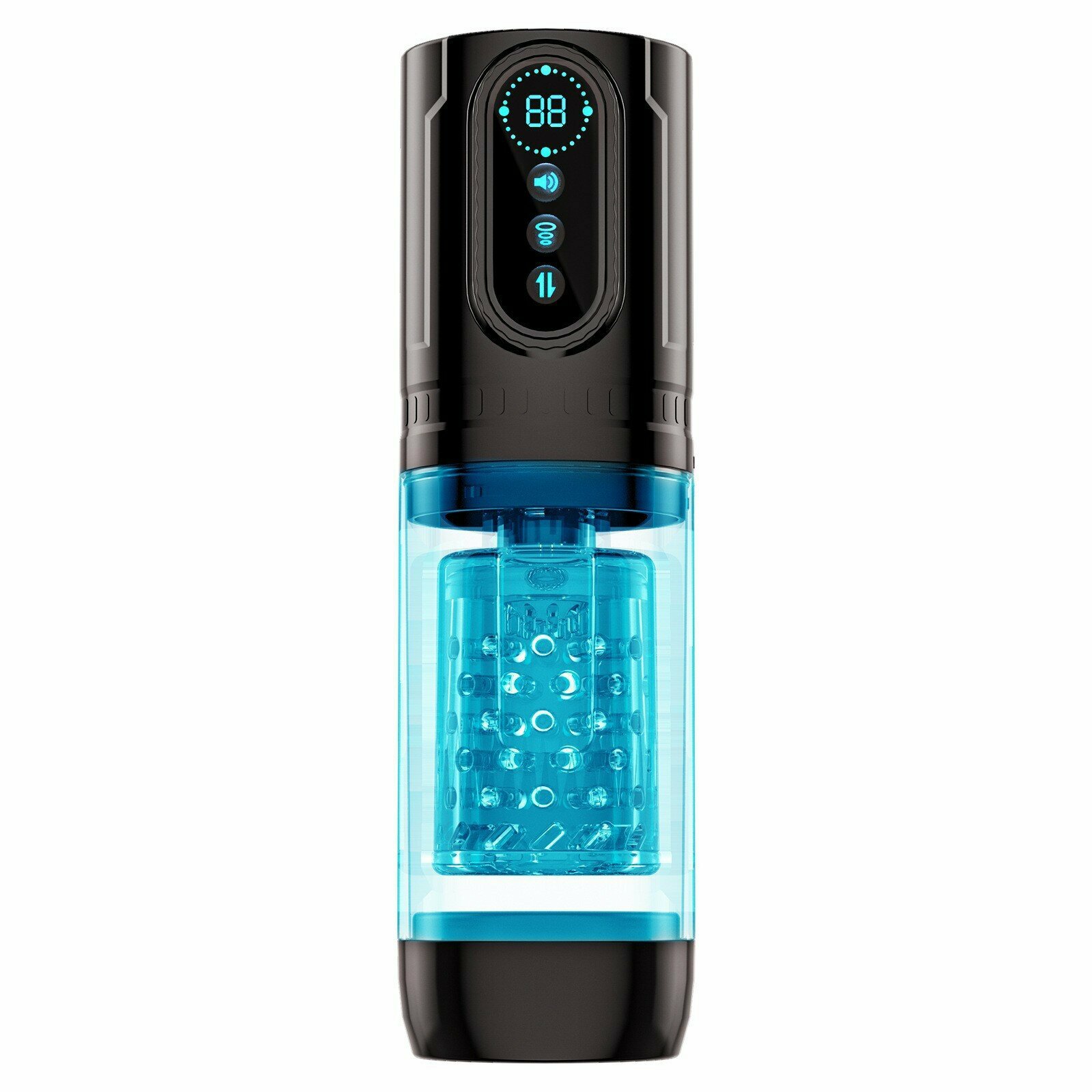 Сумасшедшая вторая и третья генерация самолетов чашка телескопическая вращающаяся сосание цифровой дисплей произношение мужской мастурбатор упражнения взрослые товары