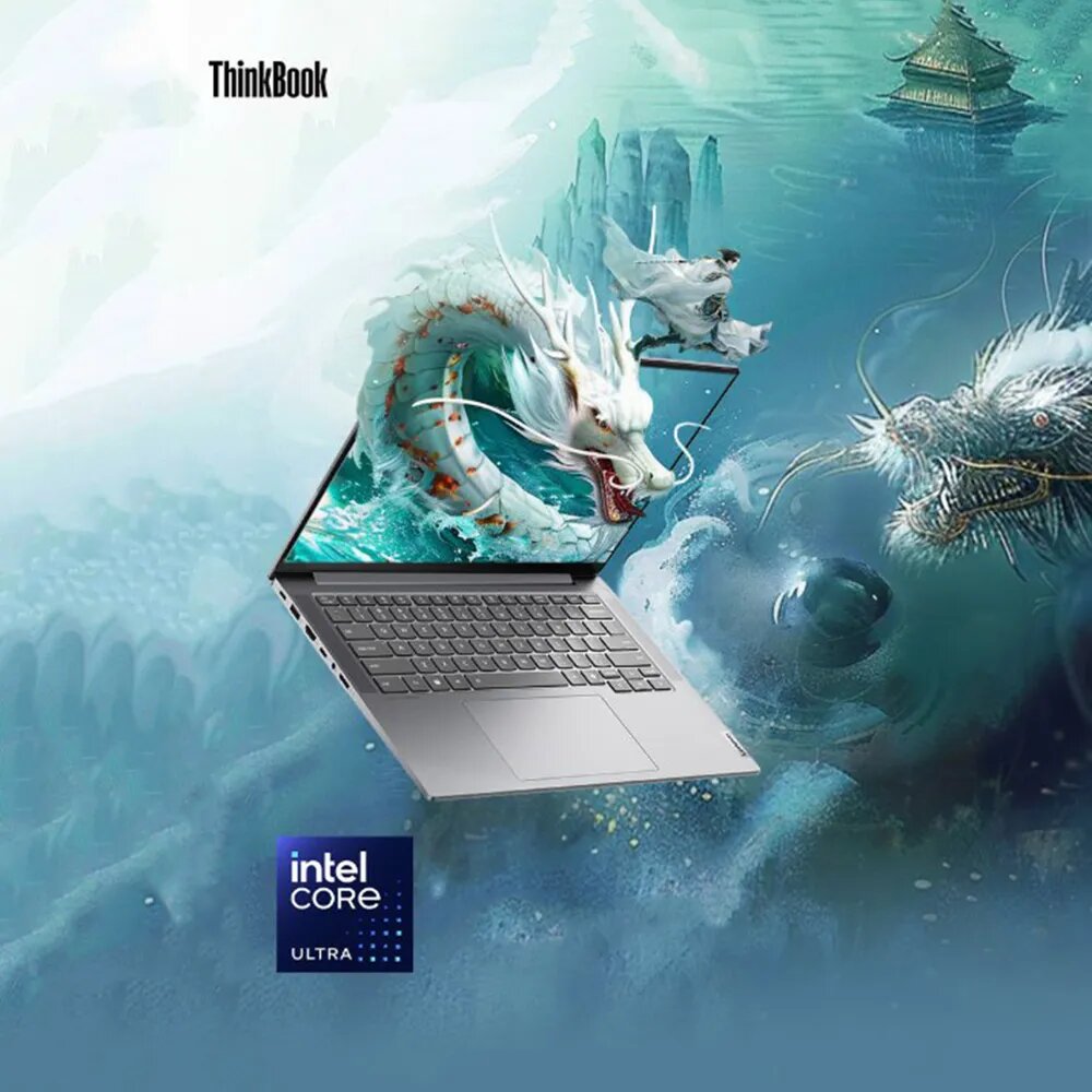 Ноутбук Lenovo ThinkBook Ultra 9-285H 14+, 32ГБ/1ТБ, IPS, 3072х1920, 120Гц