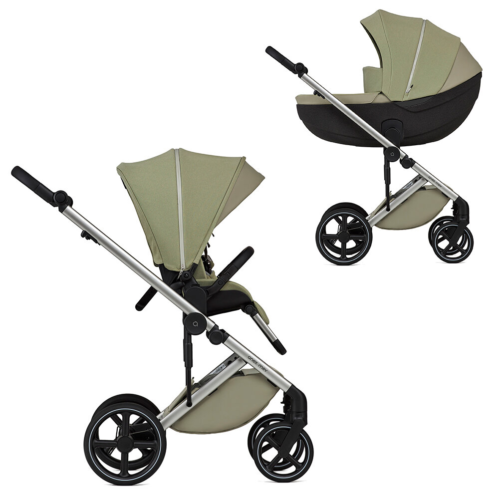 Детская коляска 2в1 Anex Mev, цвет Wink (Оливковый), артикул производителя mo-04