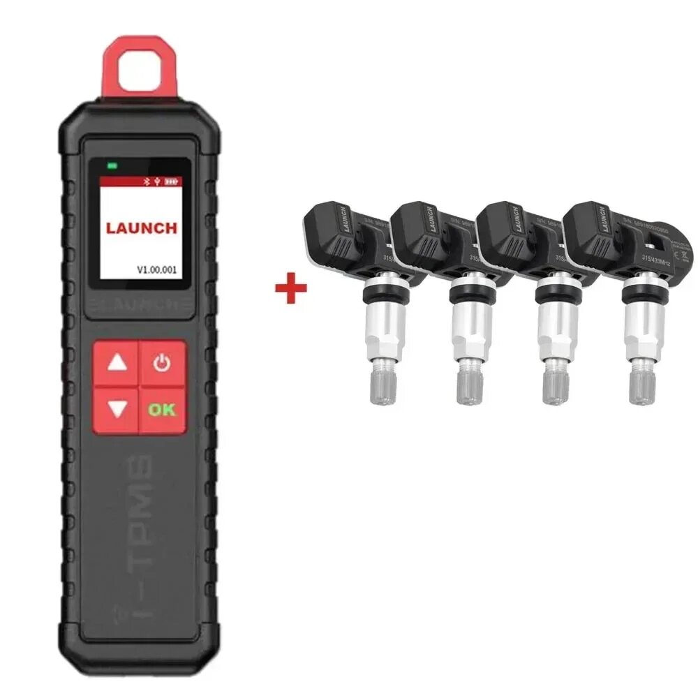 LAUNCH X431 i-TPMS Инструменты для диагностики давления в шинах Активируйте 315 МГц/433 МГц Программирование датчика TPMS Обучение диагностике приложений I-TPMS