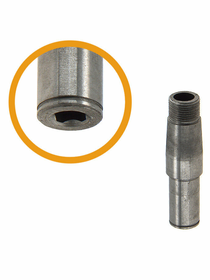 Вал конический ведомого шкива для станка вертикально-сверлильного ЗУБР ВСС-550