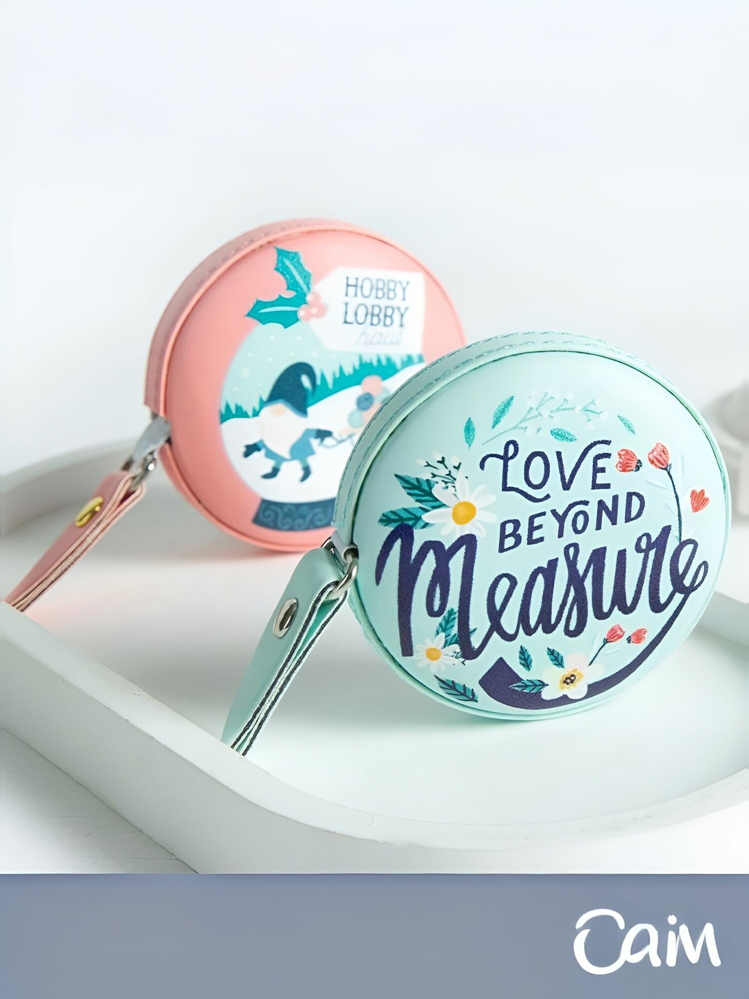 Компактная выдвижная швейная рулетка 150 см, винтажная сантиметровая лента с двусторонней шкалой см и дюймы, удобная кнопка-автосборка для шитья, рукоделия и быта