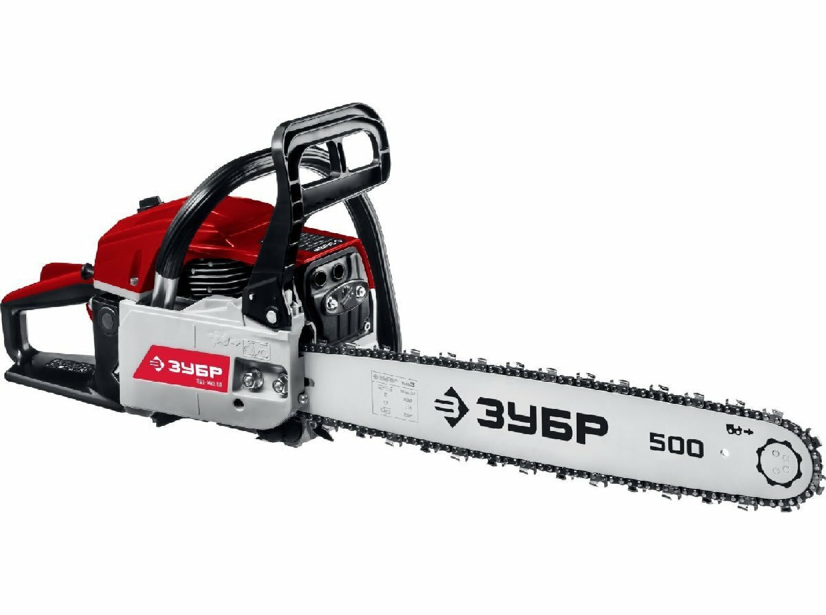 Бензопила ЗУБР 62 см3 4,8 лс 50 см шина 76 звеньев шаг цепи 0,325 дюйм