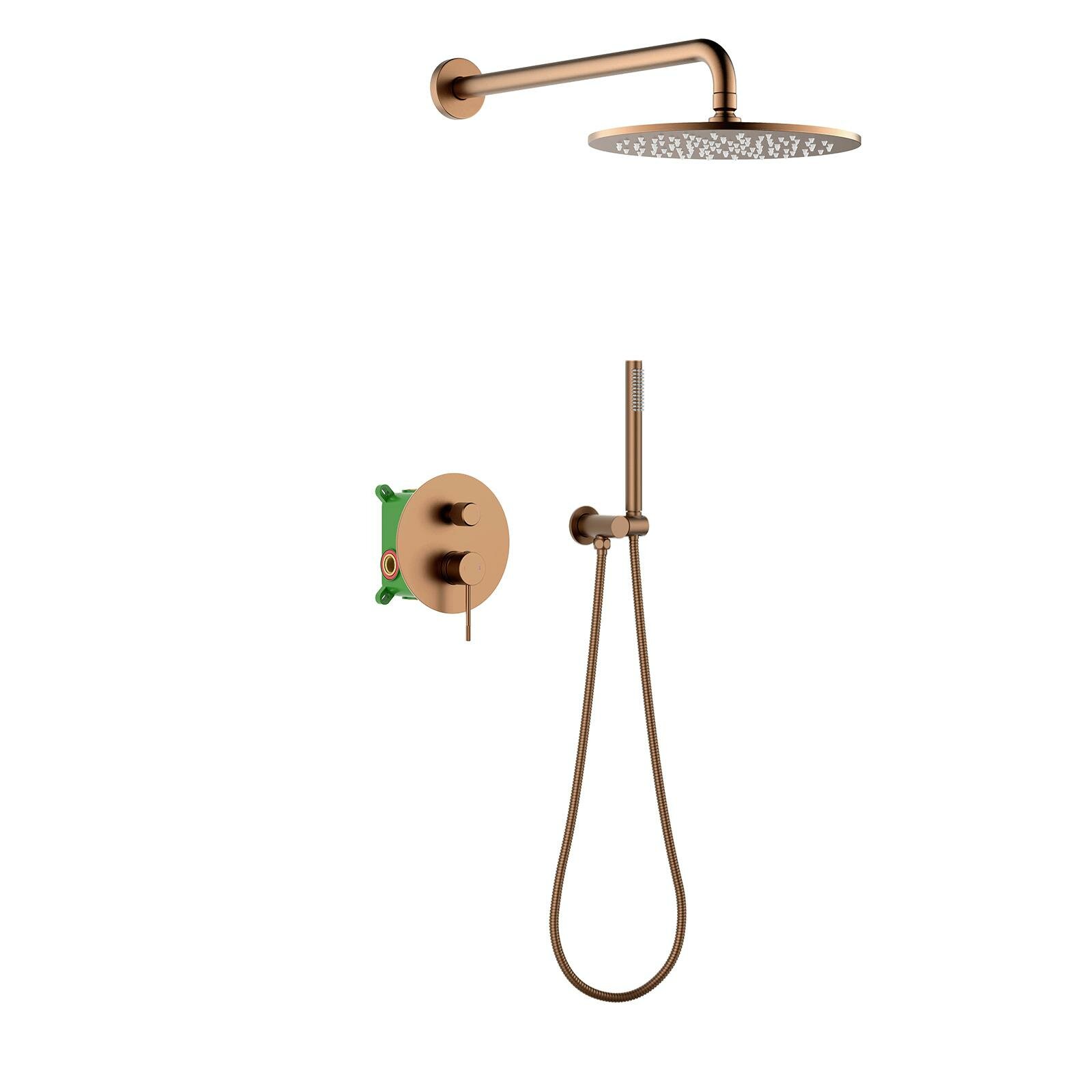 Душевая система встроенная Timo Saona SX-2369/19SM розовое золото