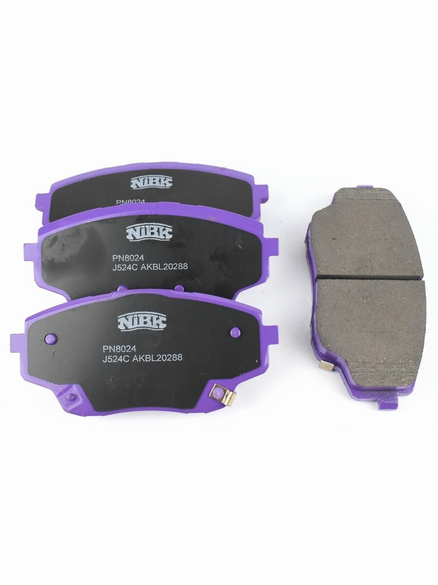 Колодки тормозные дисковые передние для а/м CHANGAN CS55 Plus, NiBK PN8024