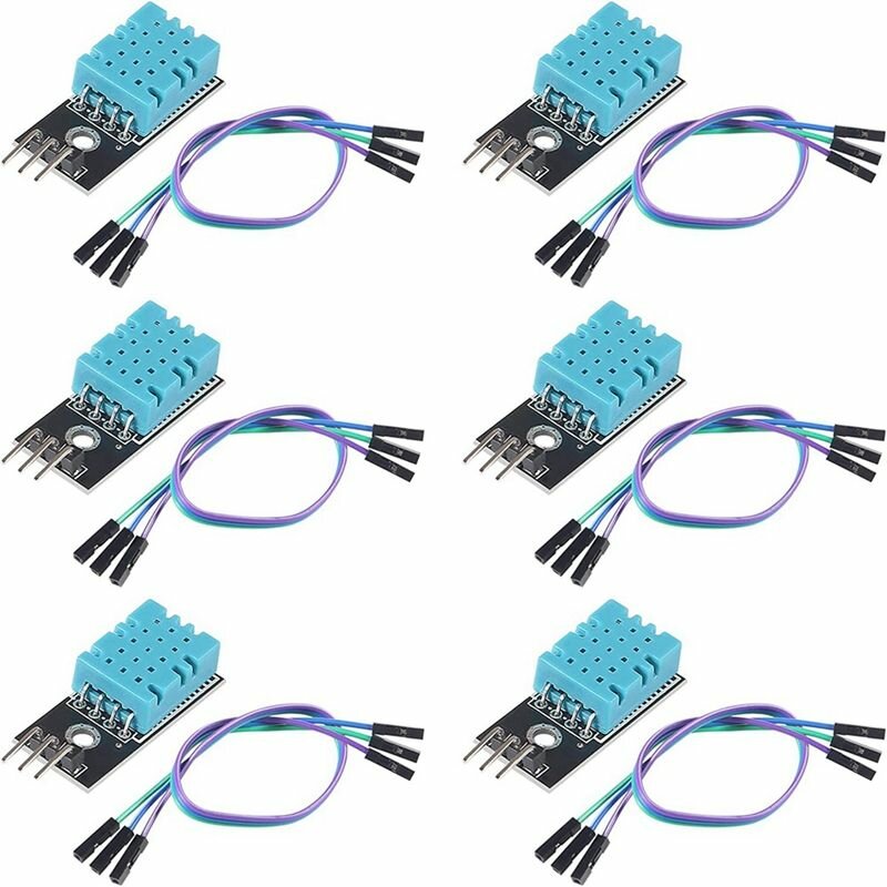 Модуль датчика температуры и влажности DHT11 6Pc MyPads
