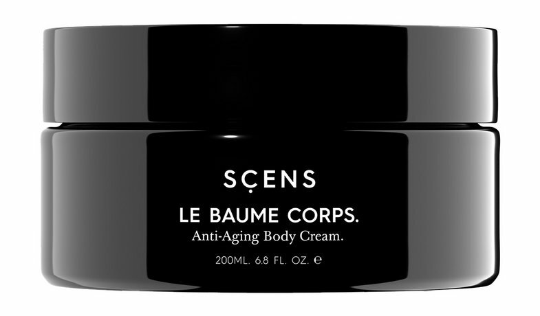 Scens Le Baume Corps. Anti-Aging Body Cream. Антивозрастной крем для тела с экстрактами гибискуса, акмеллы, зеленого чая и масла зверобоя 200мл