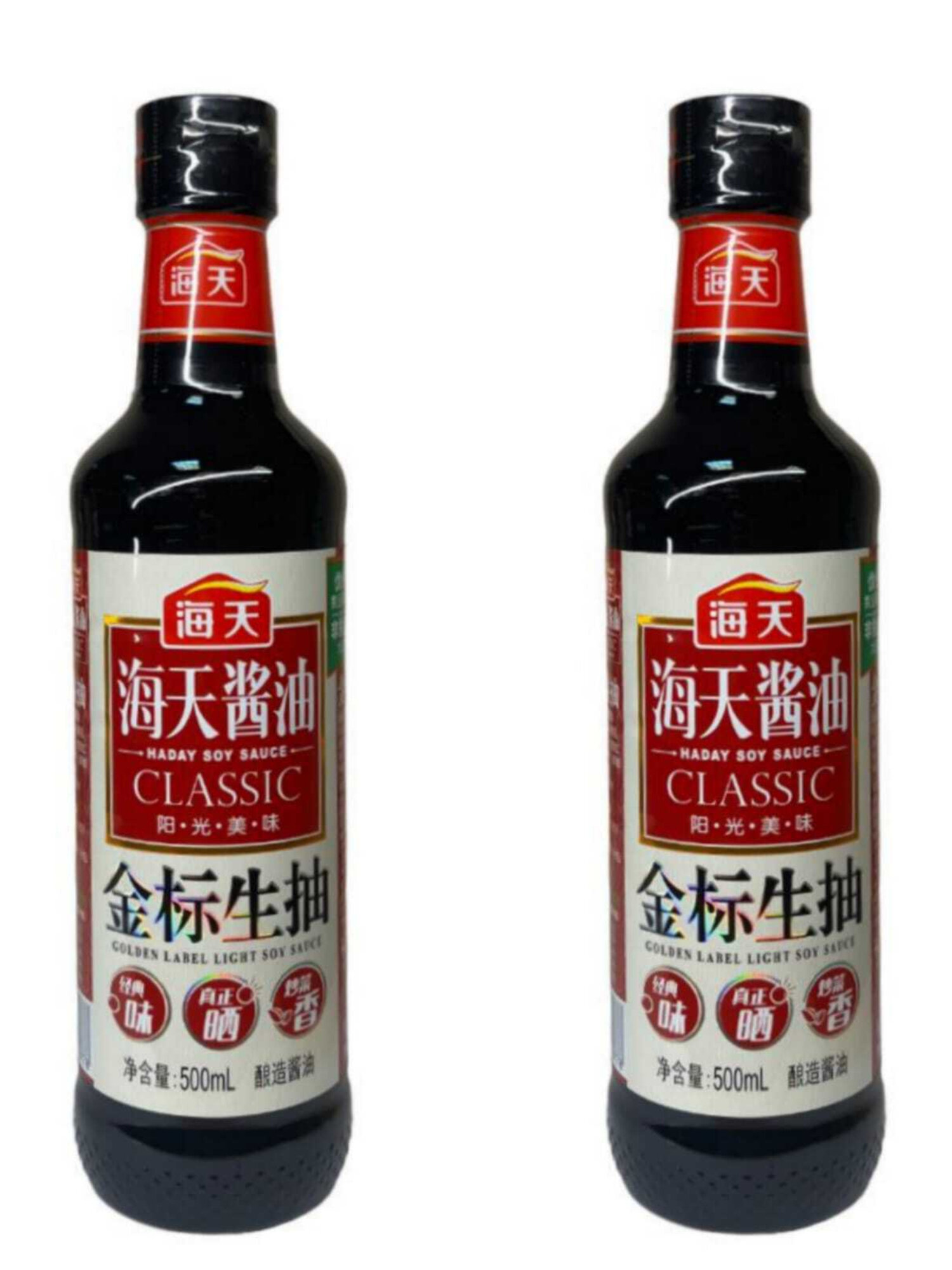 Соевый соус светлый Haday Golden Label Classic 500 мл 2 шт