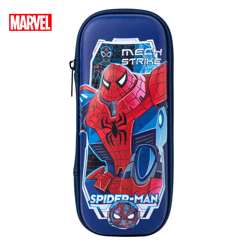 Пенал Disney EVA "Человек-паук", мужской, двухслойный, большой емкости