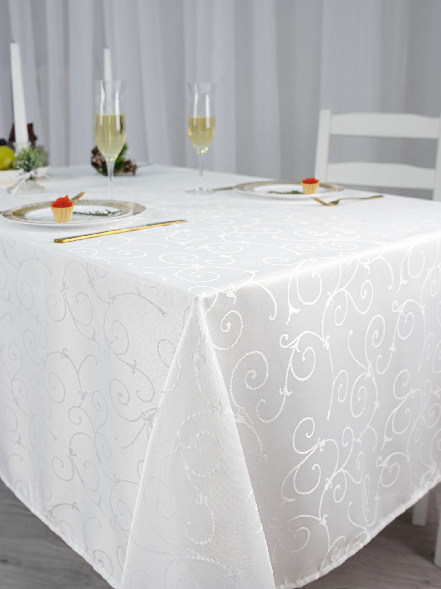 Скатерть Wellness прямоугольная 220х200