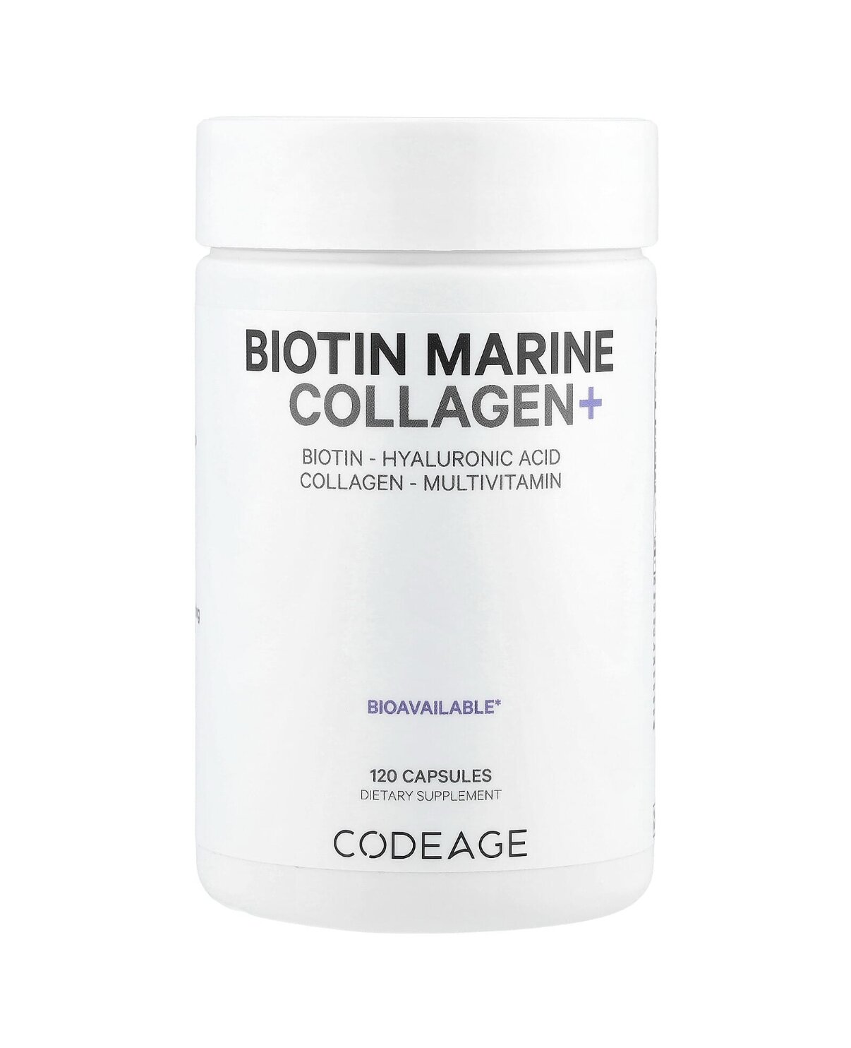 Codeage морской коллаген с биотином, гиалуроновой кислотой и витаминами
