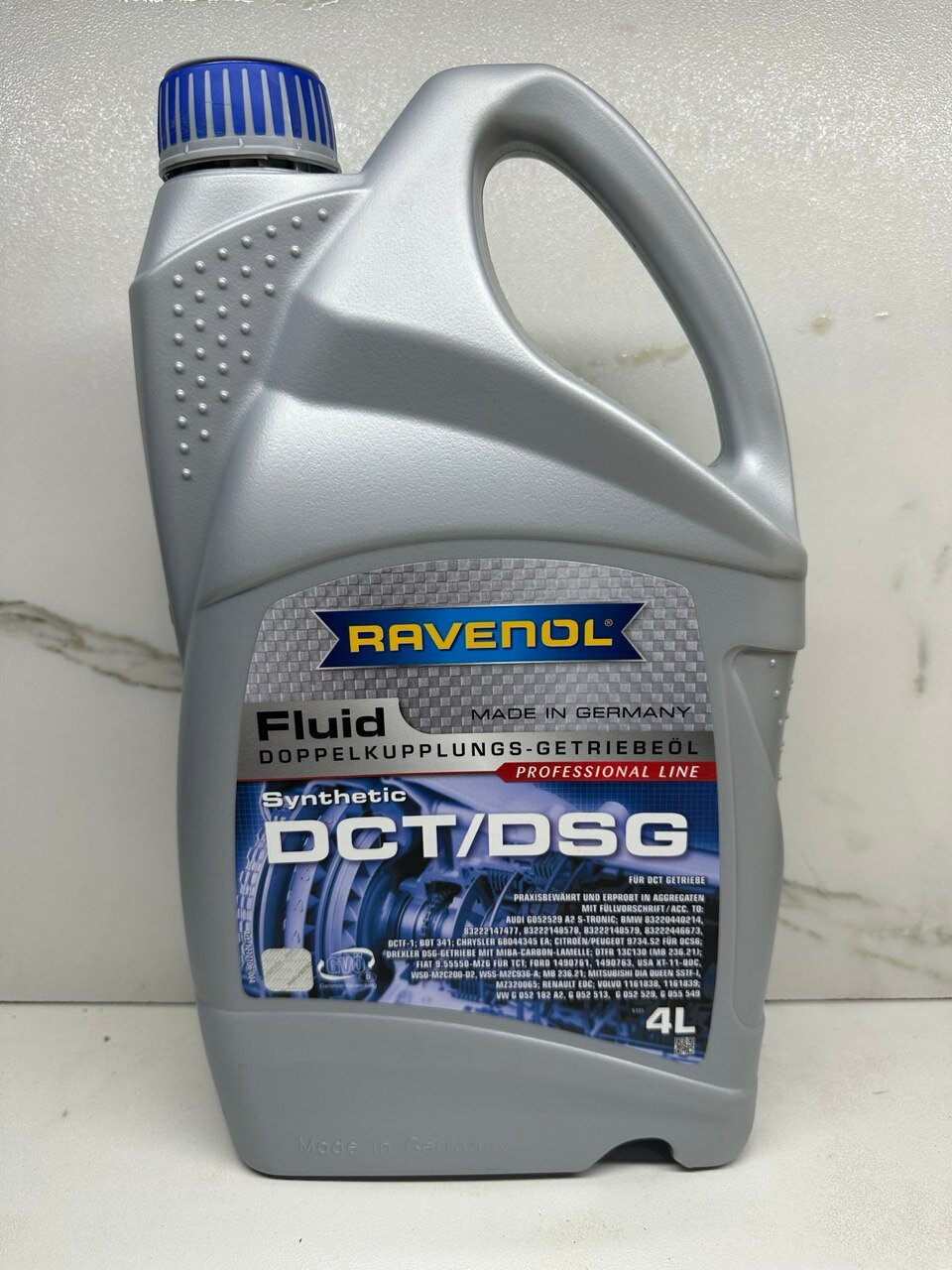 Трансмиссионное масло RAVENOL DCT/DSG Getriebe Fluid (4л) 1212106004
