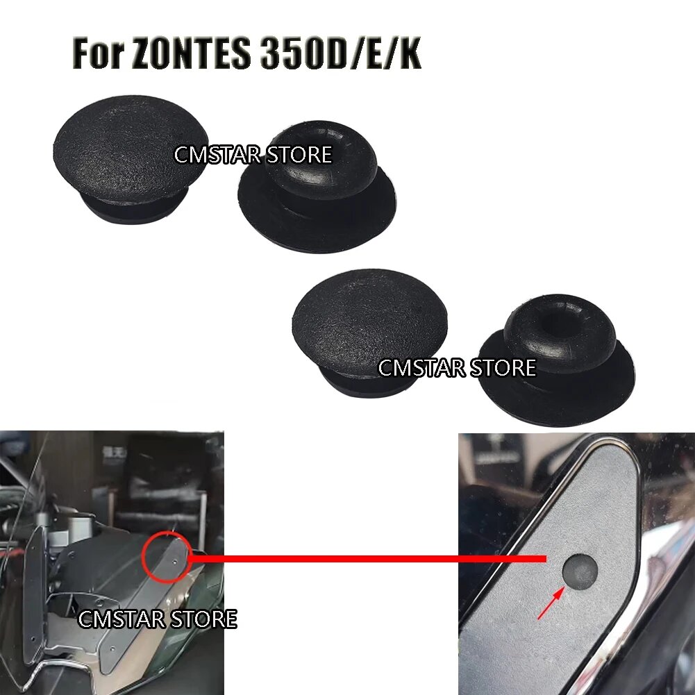 4 шт. для ZONTES 350D/E/K 350D 350E 350K 310M декоративная крышка для лобового стекла, декоративные колпачки для ветрового стекла, винтовая пряжка
