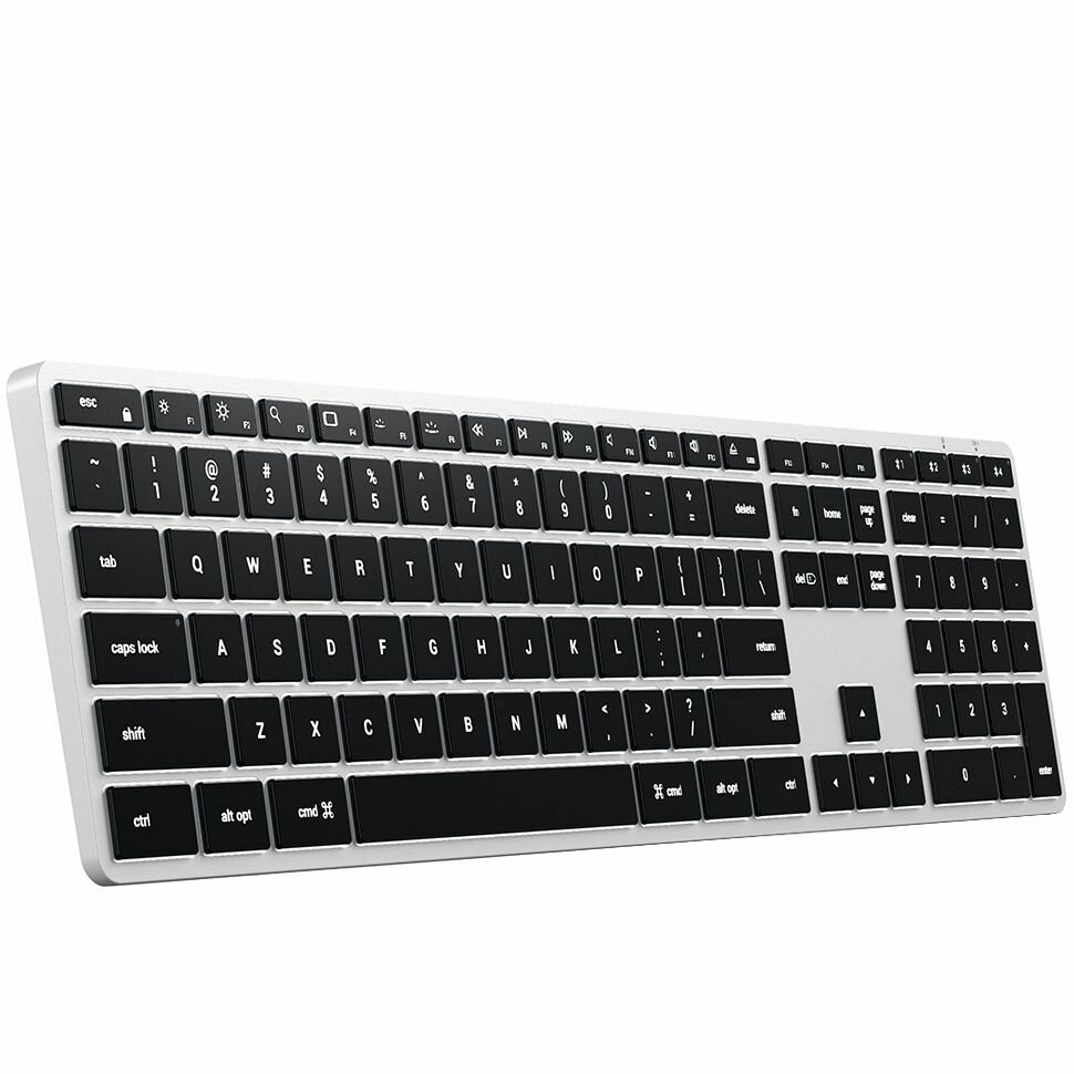 Клавиатура Satechi Slim X3 Bluetooth (RU) Серебро