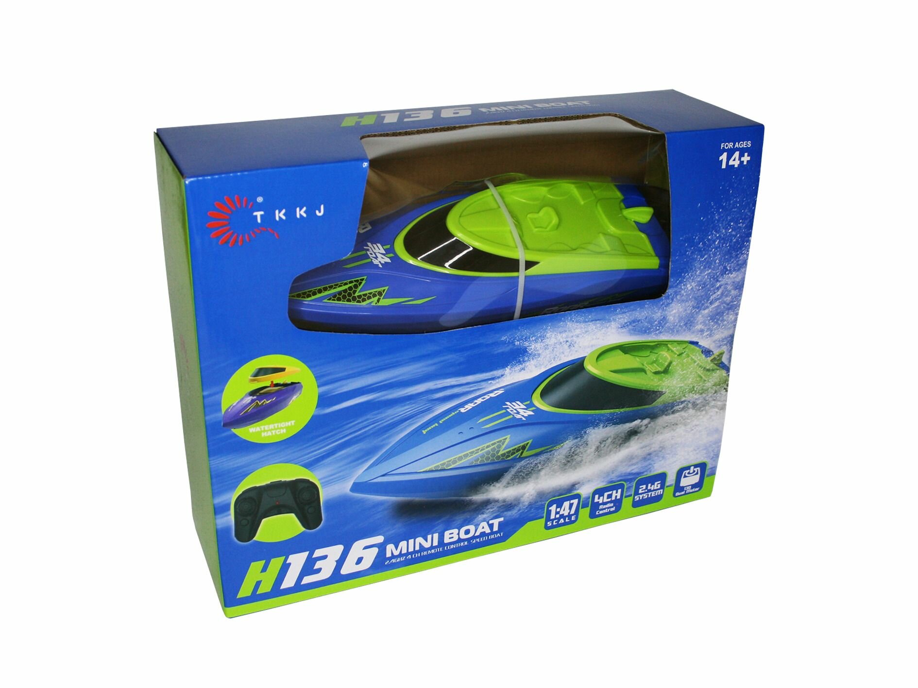 Радиоуправляемый скоростной катер - H136