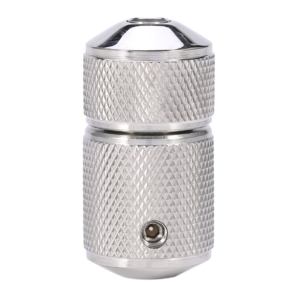 Tattoo Gun Part Stainless Steel Self Locking Handle Tube Cartridge Grip With Stem 25mm