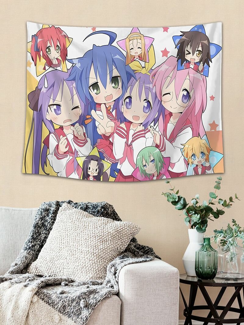 Эксклюзивный аниме гобелен 150 на 100 см