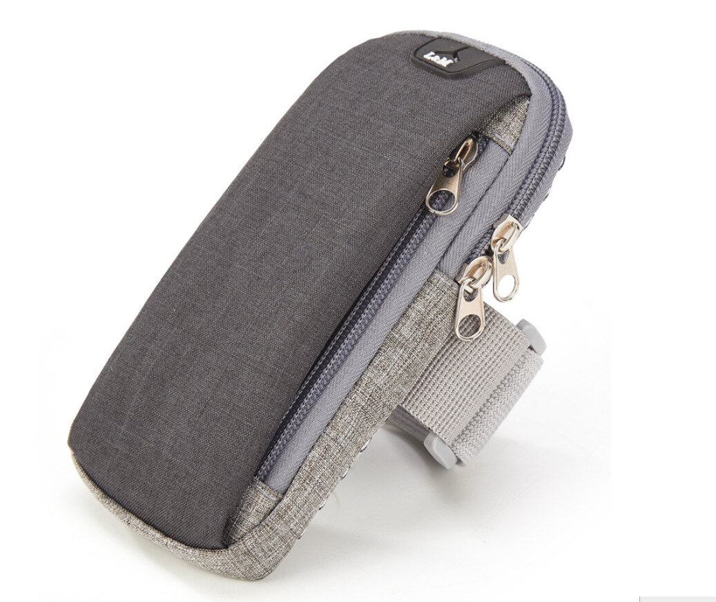 Спортивный чехол на руку для телефона, сумка на плечо, сумка для бега на запястье, черный