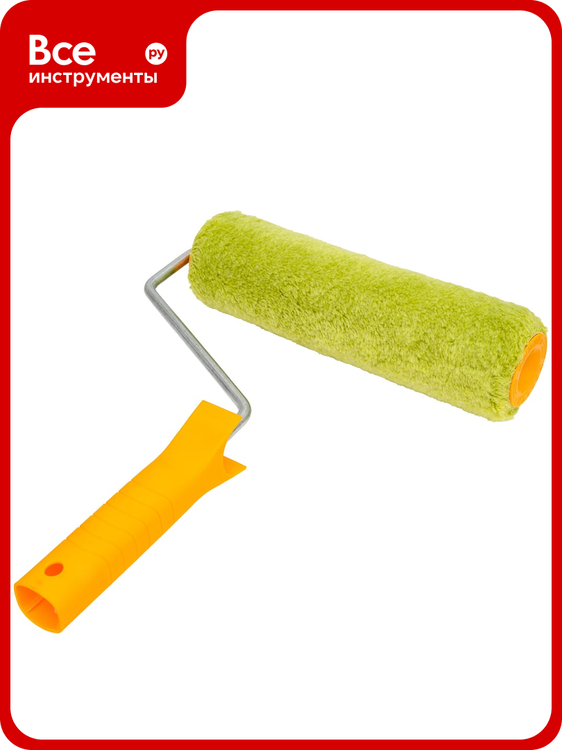 Валик HARDY Hardex 250 мм, D48 мм, ворс 18 мм, с ручкой, работ с фасадными