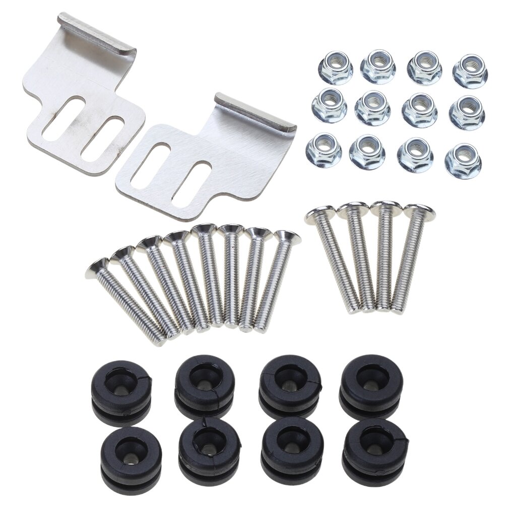 Опорные планки мотоциклетного замка Боковые крепления багажного отсека Крепежные детали