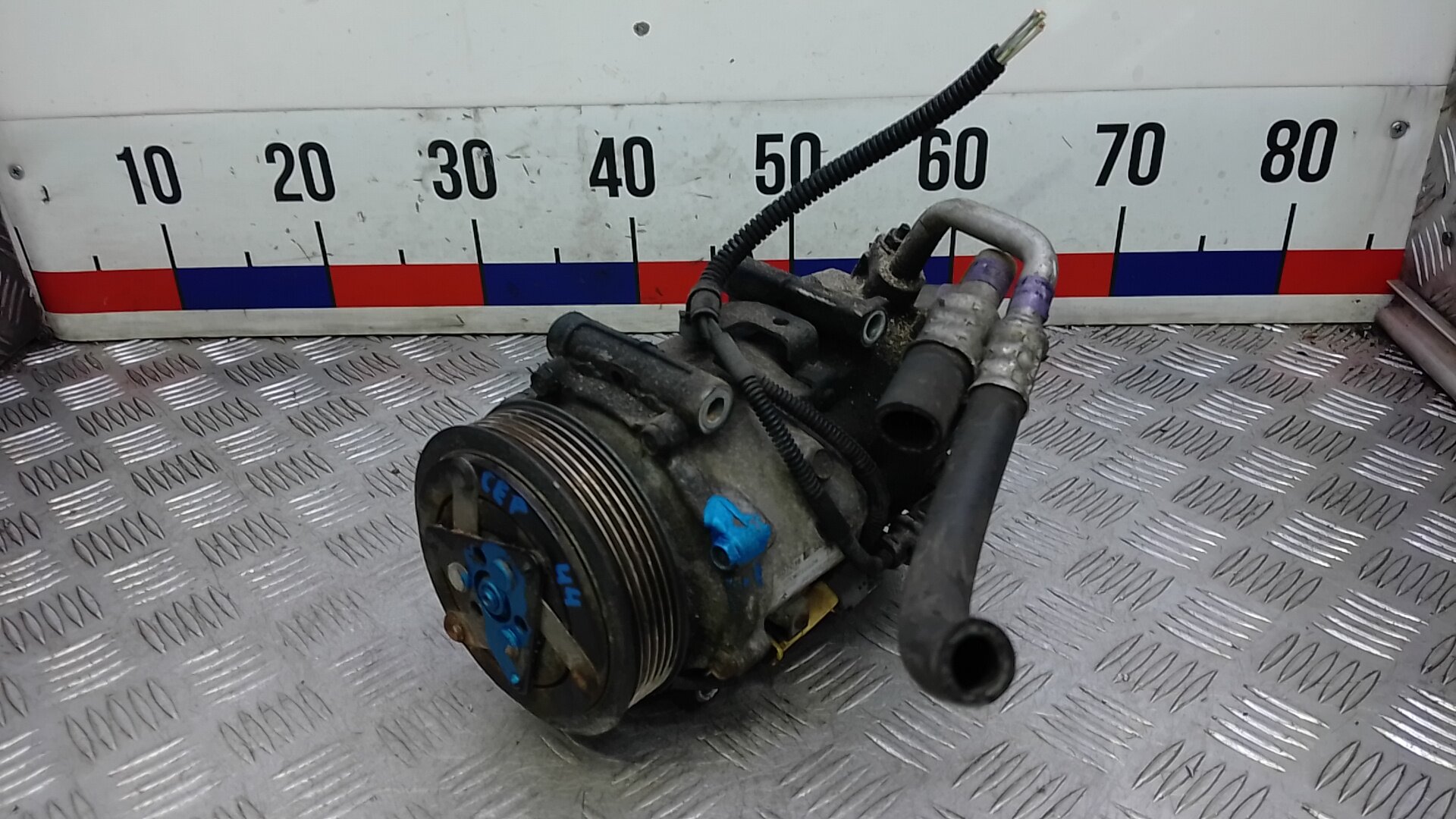 Компрессор кондиционера дизельный PEUGEOT 3008 1, Номер SD7C16 9800839580