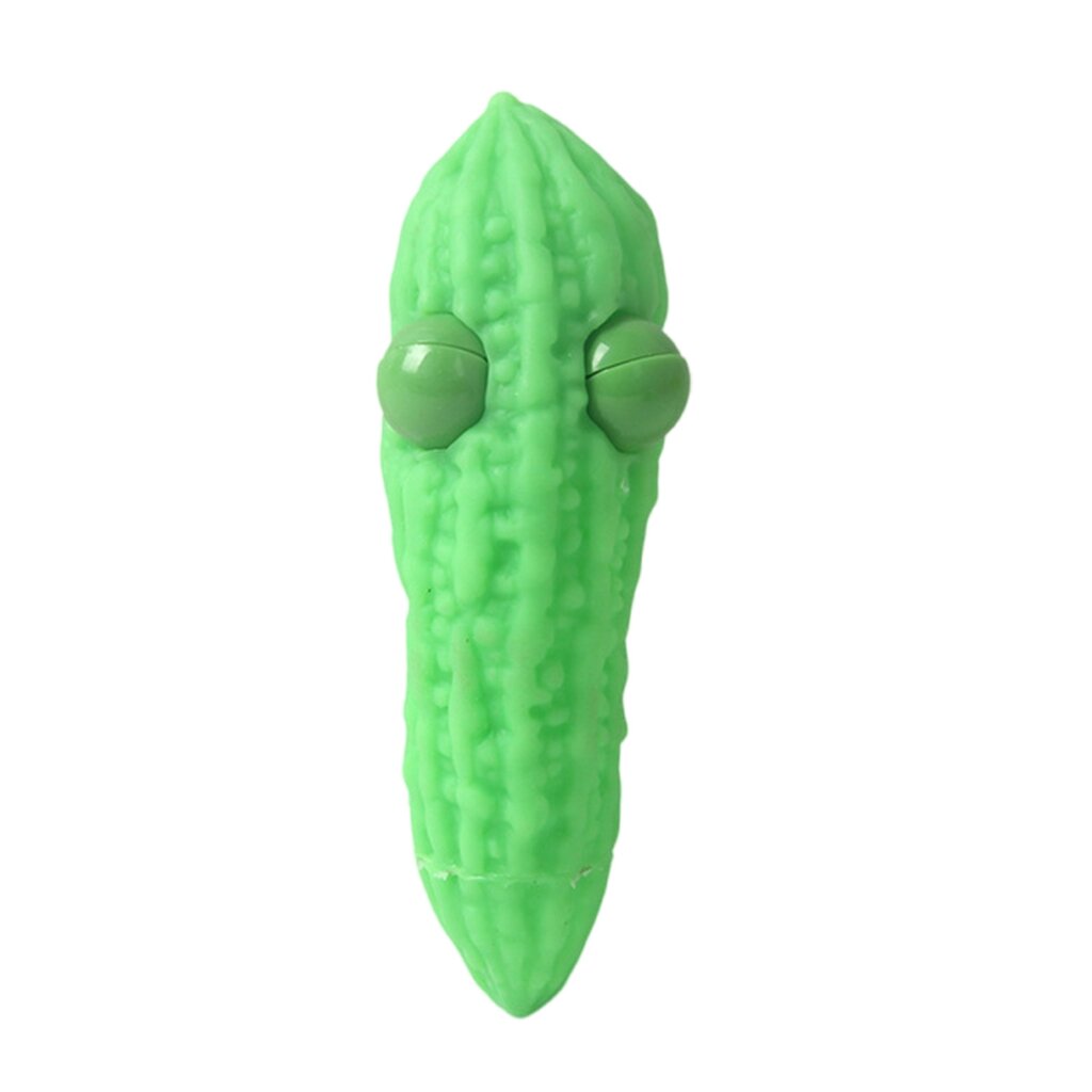 Новая и особенная сногсшибательная игрушка для разглядывания фруктов и овощей - bitter melon