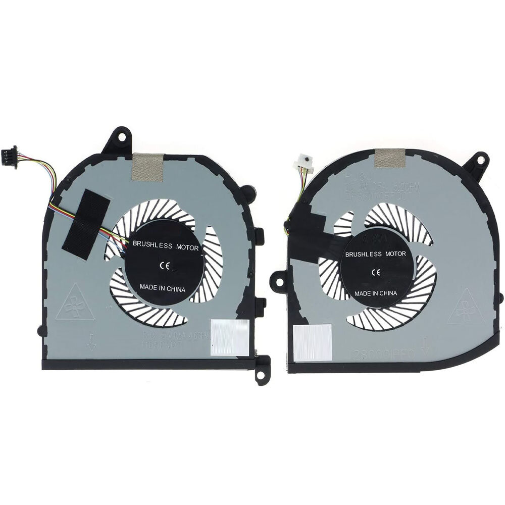 Охлаждающий вентилятор для ноутбука с процессором и видеокартой для Dell XPS 15 9570 7590