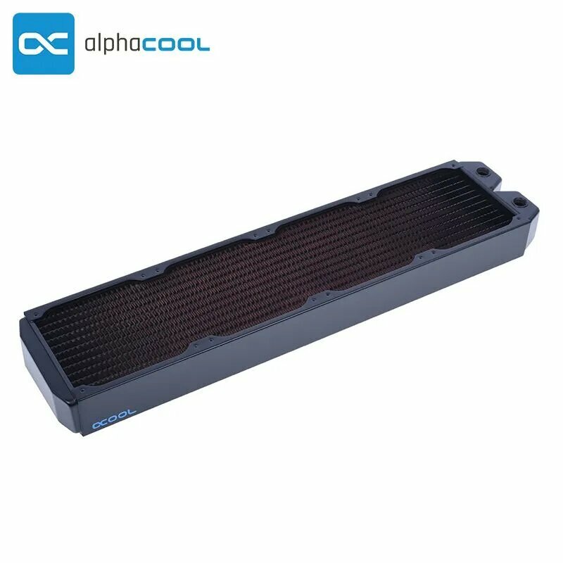 Alphacool вентилятор Конденсаторный радиатор NexXxos XT45 толщиной 120/240/360/480 мм, черный, синий