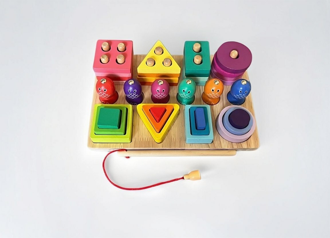 Развивающий сортер 3 в 1