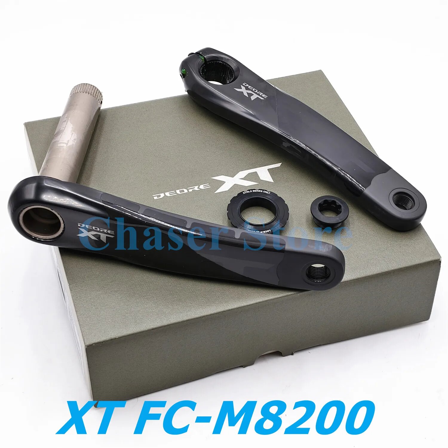 SHIMANO NEW XT FC-M8200 алюминиевые шатуны для горных велосипедов 170mm