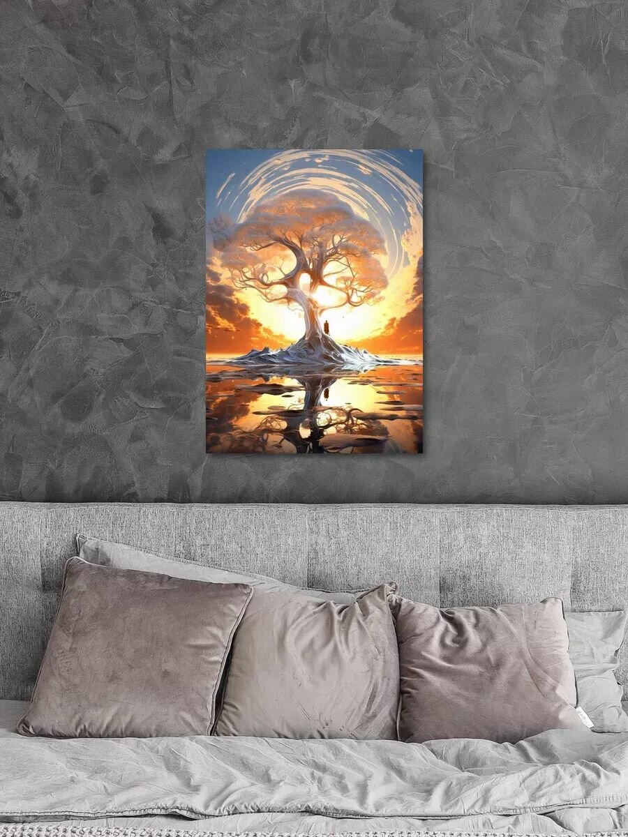 Картина на стену "Счастье" 30х40см 1шт.