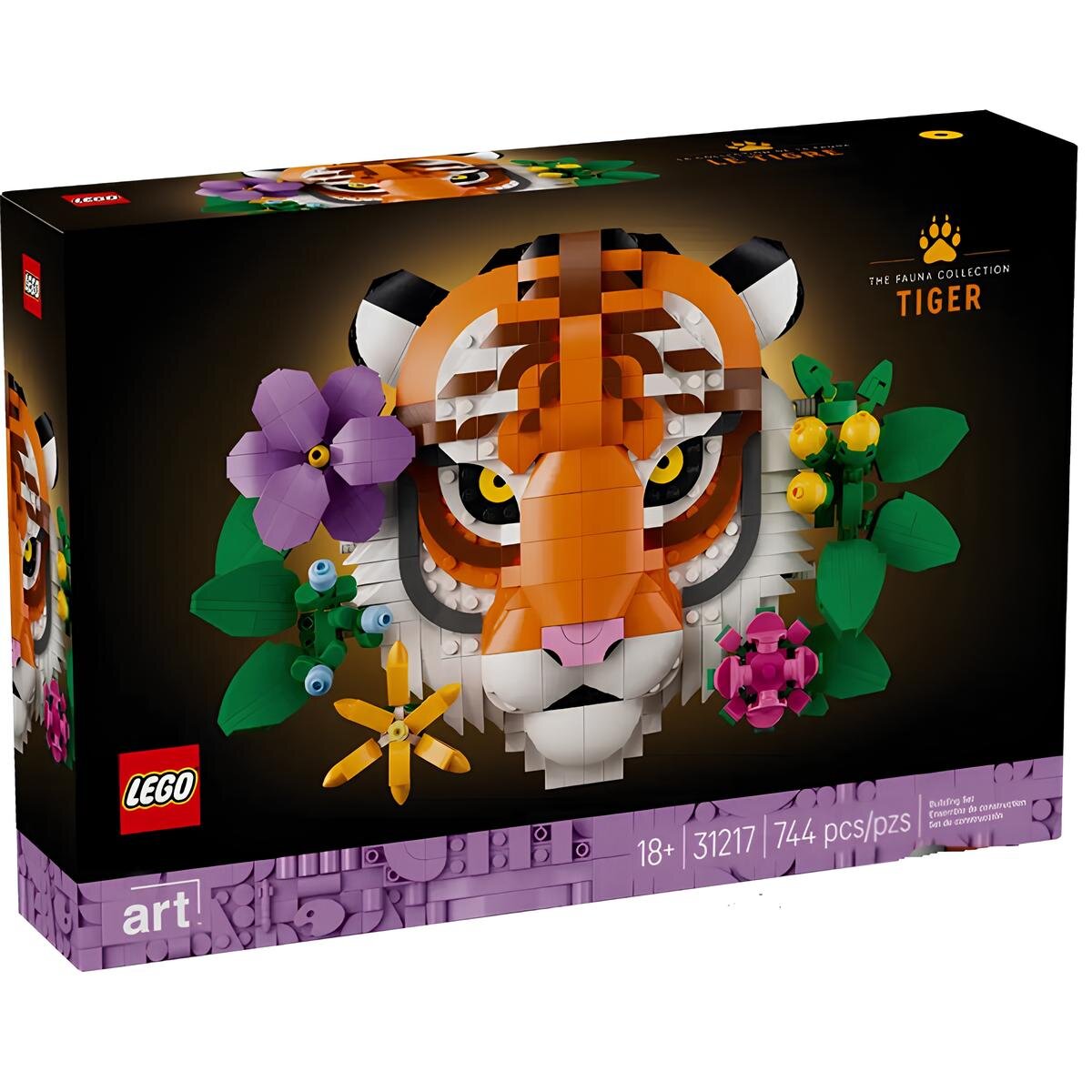 Конструктор LEGO ART 31217 Коллекция «Фауна» - Тигр